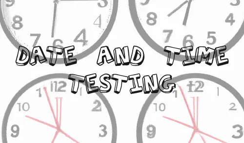 Date and time testing | By Maarten Casteels | 05.05.2023 | To The Root